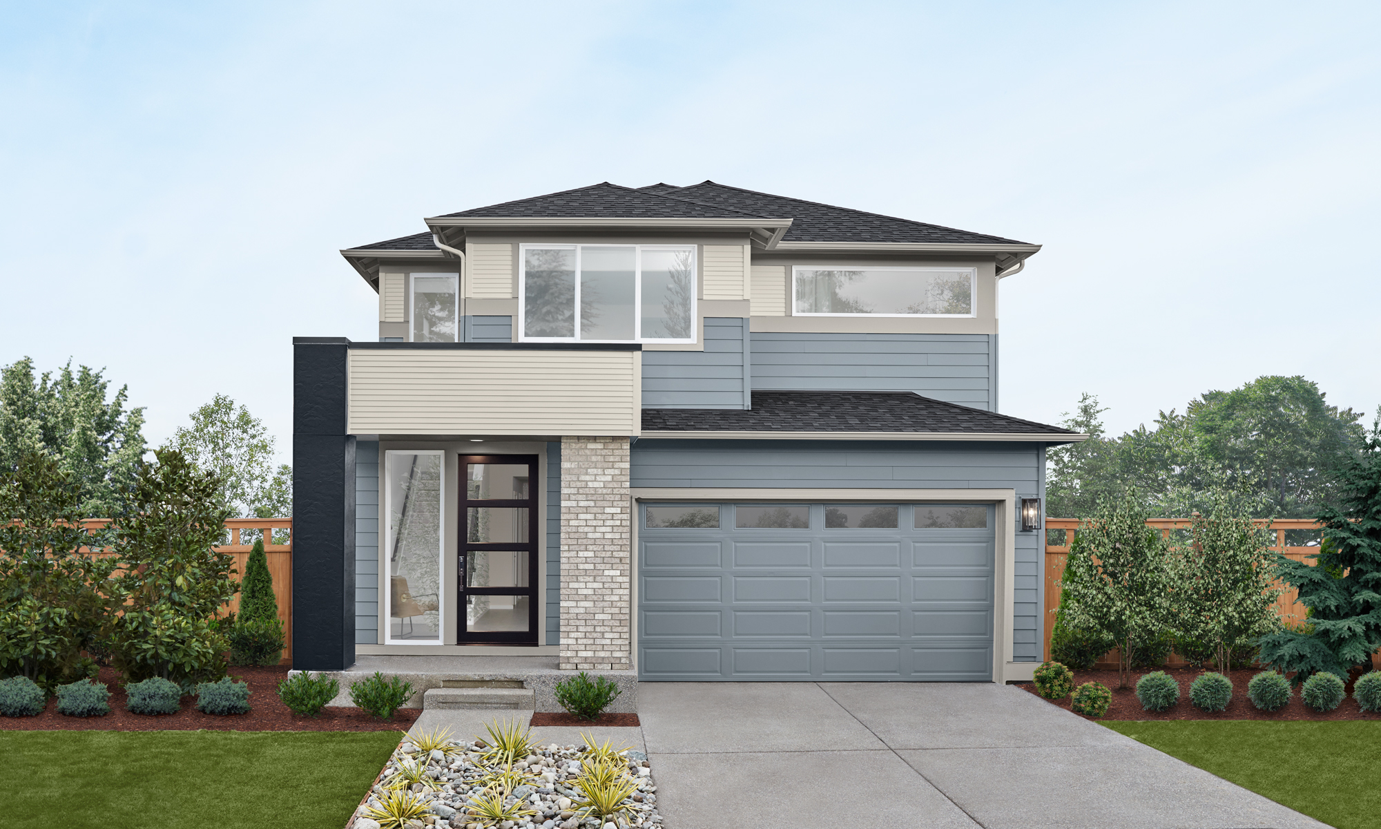 Modern Facades | Washington New Homes Photo Gallery | MainVue Homes