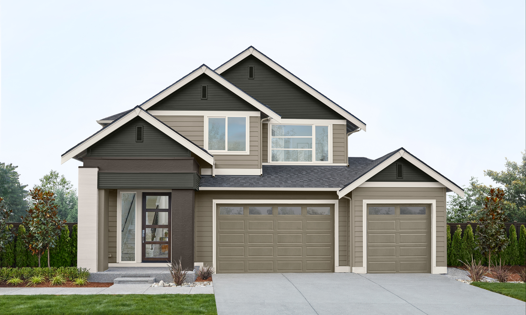 Modern Facades | Washington New Homes Photo Gallery | MainVue Homes